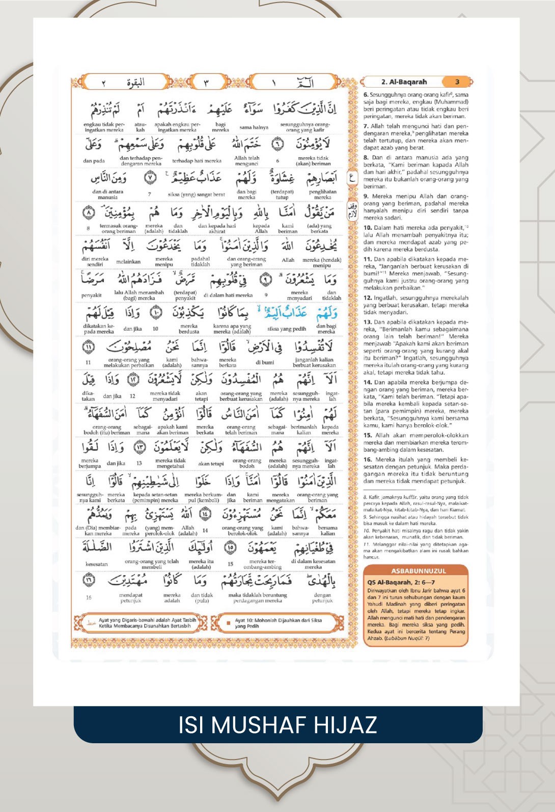 Al Quran Hijaz – Syaamil Quran